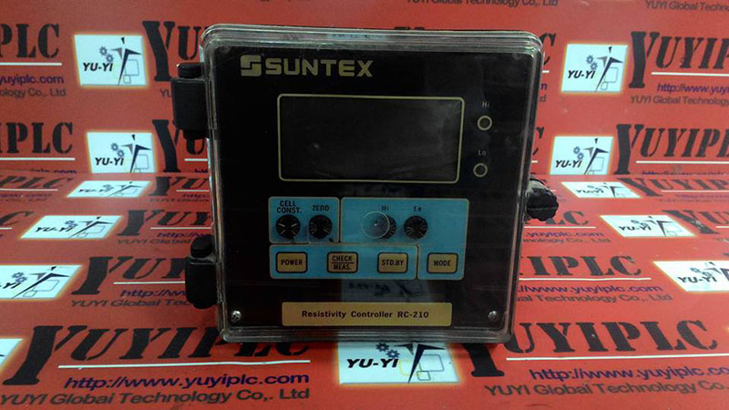 SUNTEX RC-210 RESISTIVITY CONTROLLER - 裕益科技自動化設備可程式編碼器PLC分散式控制系統DCS